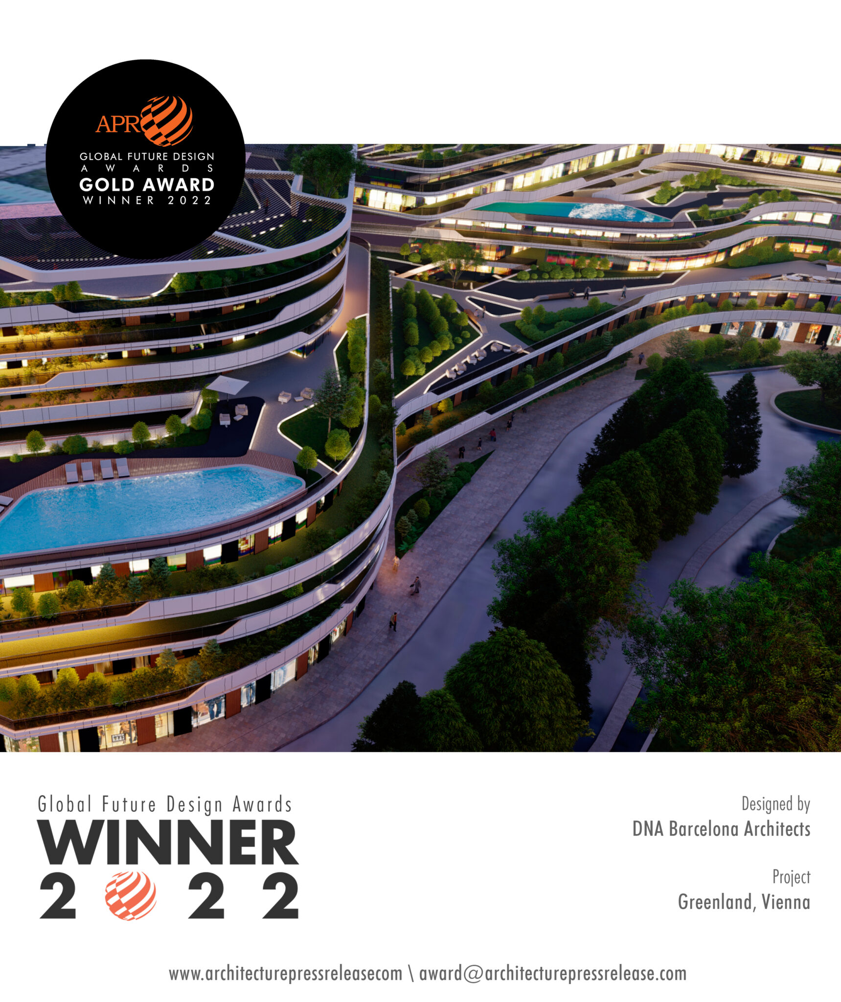 GLOBAL FUTURE DESIGN AWARDS 2022 - DNA Barcelona Architects